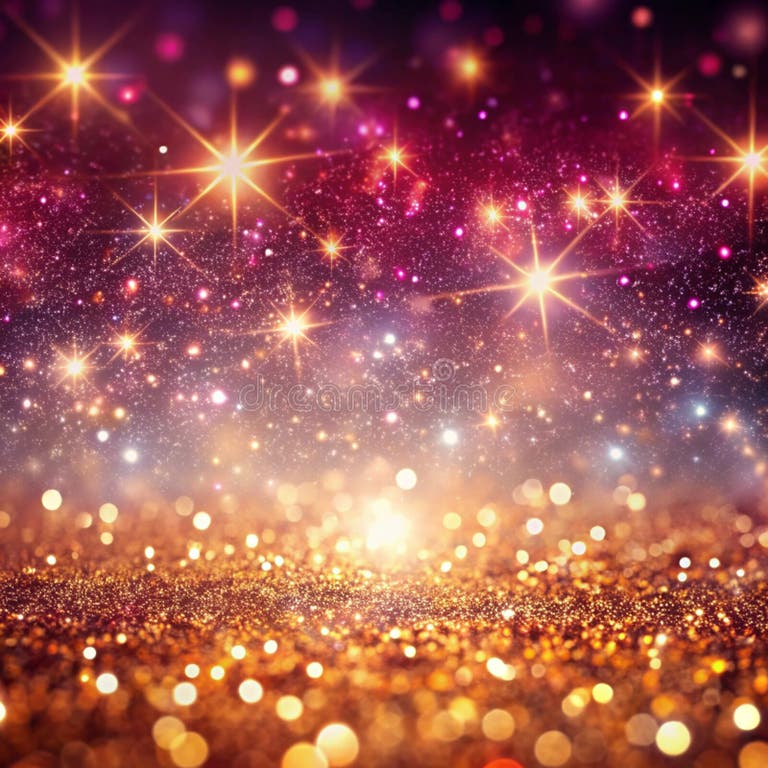 Glittering Sparkle Background for Festive Designs Stock Illustration ...