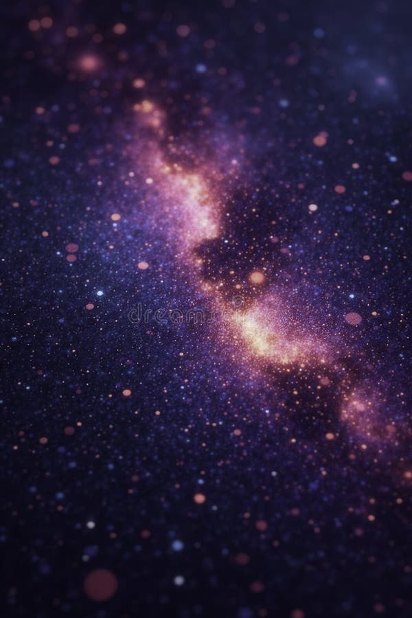 Glittery Cosmos Texture with Starry Night Sky Effect, Space Glitter ...