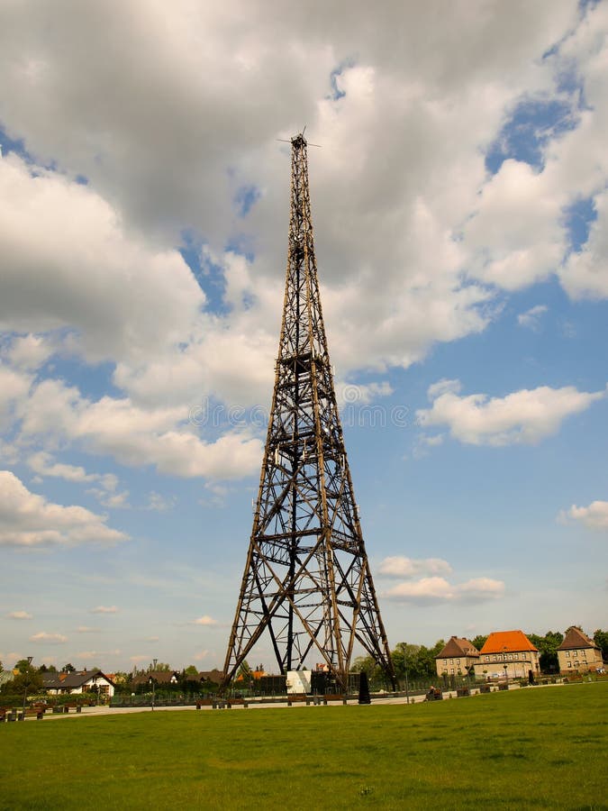 Gliwice Radio Tower stock image. Image of gliwice, insulator - 19502927