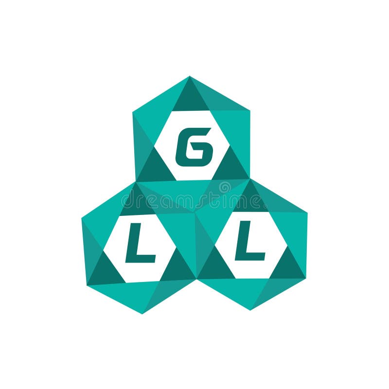 GLL Creative Minimalist Letter Logo. GLL Unique Vector Initials ...