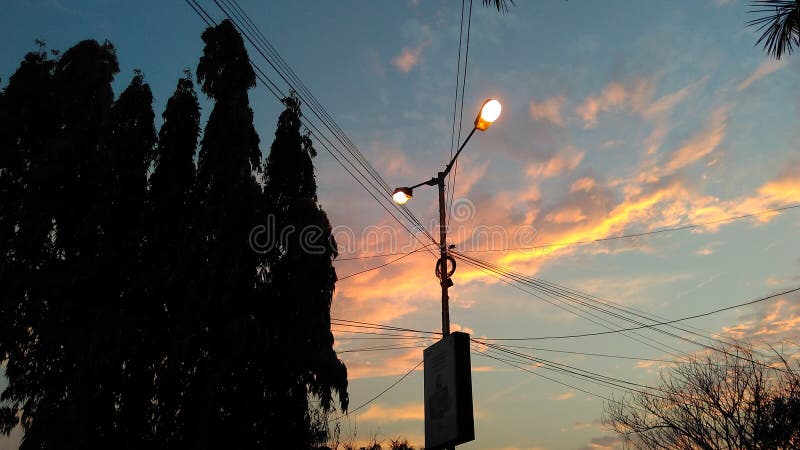 Gloaming vision stock photo. Image of cloud, silhouette - 69336964