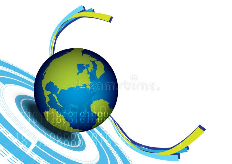 Global Abstract stock vector. Illustration of white, globe - 1598097