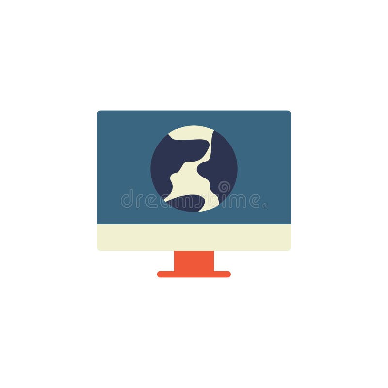 Global Access Icon. Online Learning Icon. Perfect for Application, Web ...
