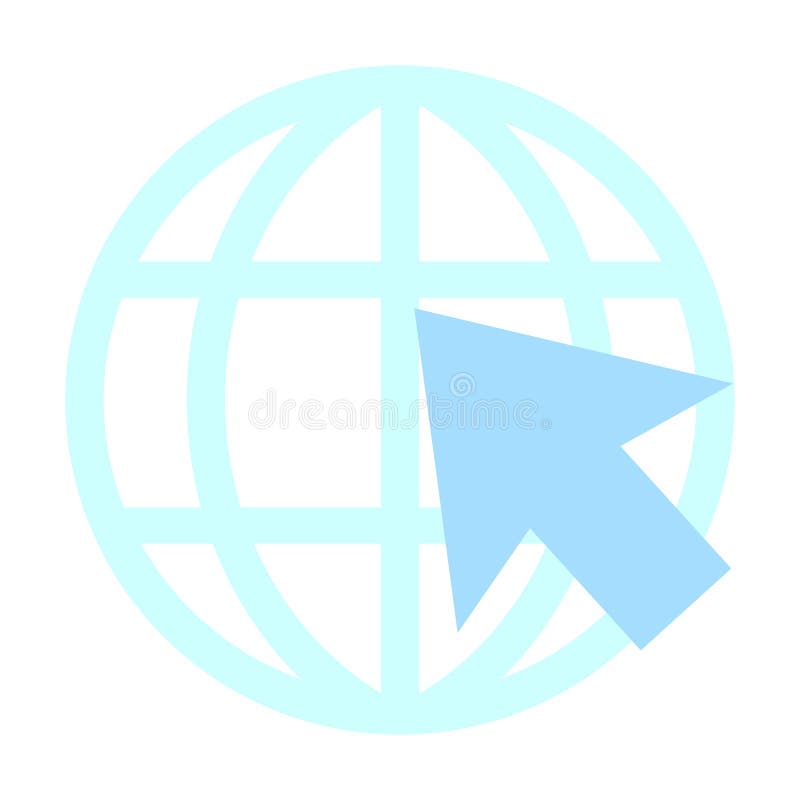 Global Access To Internet Semi Flat Color Vector Object Stock Vector ...