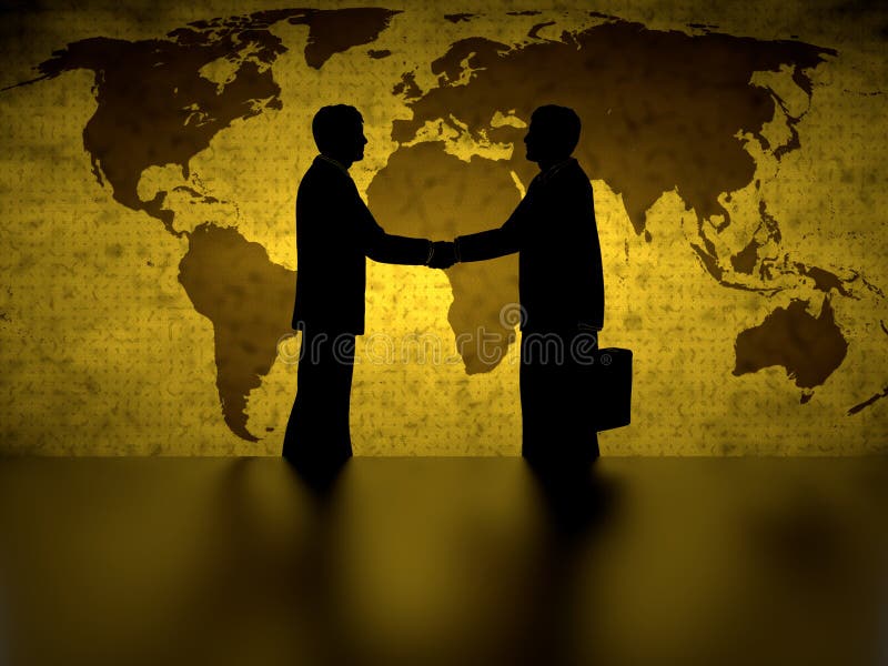 Global Business People Agreement Stock Illustration - Illustration of ...