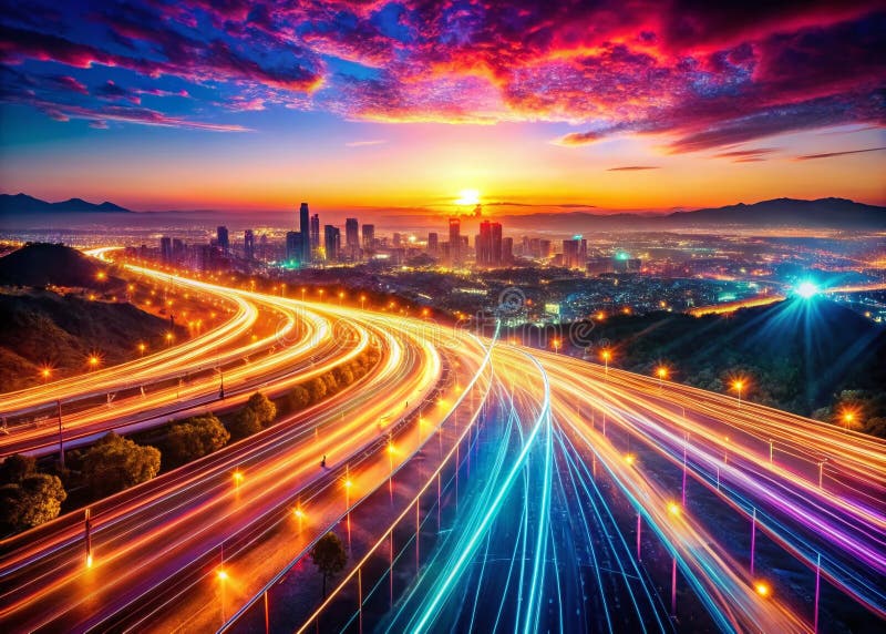 Global AIPowered Data Transfer Network a Futuristic Landscape of ...