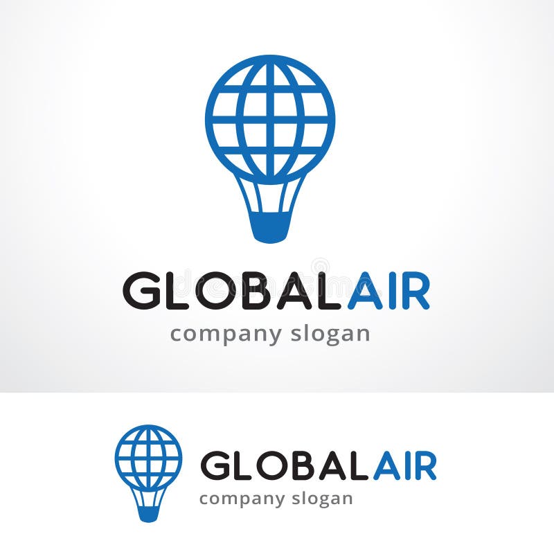Global Air Logo Template Design Vector, Emblem, Design Concept, Creative Symbol, Icon Stock ...