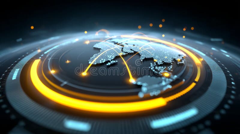 Global Air Traffic Map Interface with Real-time Plane Markers and Route ...