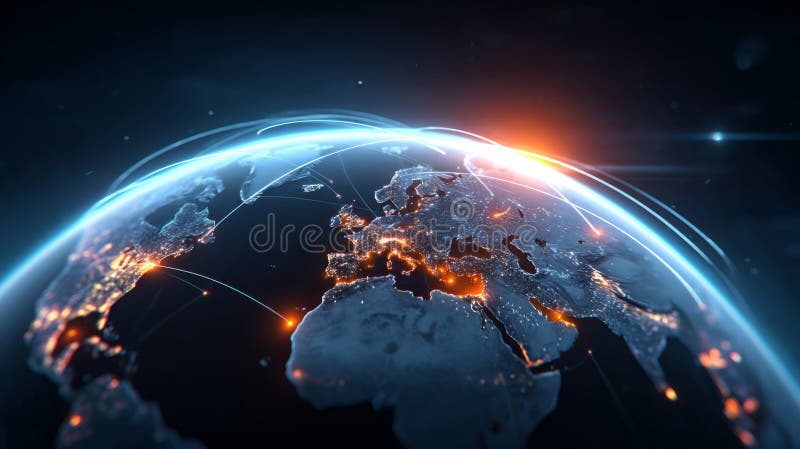 Global Air Traffic Map Interface with Real-time Plane Markers and Route ...