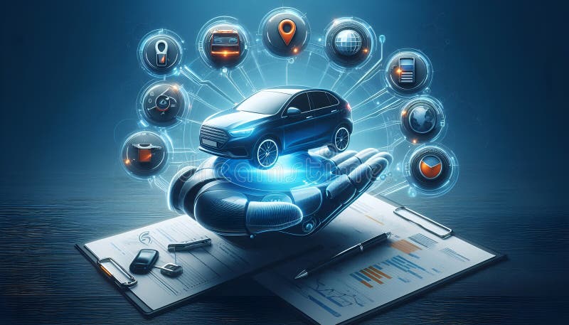 Global Automotive IoT Network Stock Photo - Image of nextgen, vehicles ...