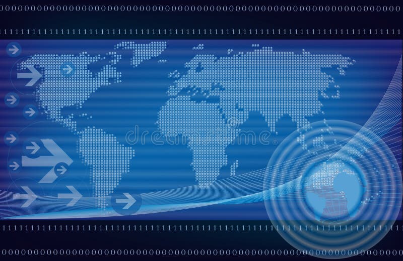 Global design background stock vector. Illustration of futuristic - 6137378