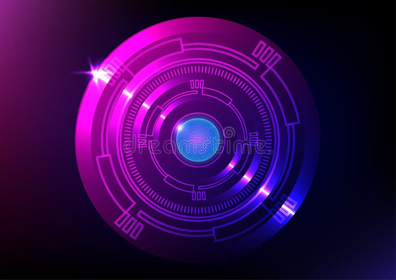 Global Ball Tech Circle Star Planet Network Telecoms Engineering ...