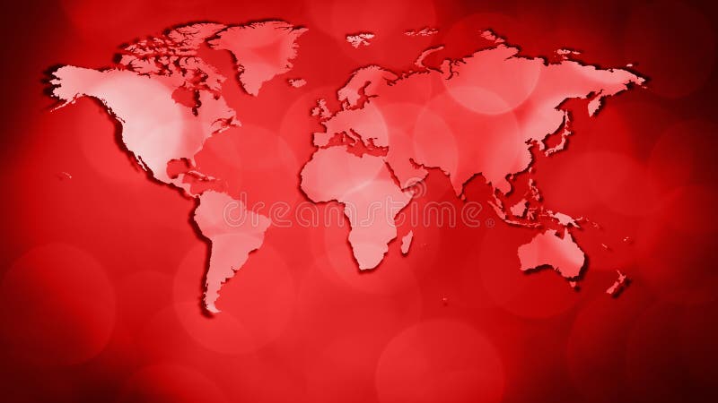Global Breaking News Red Background Stock Illustration - Illustration ...