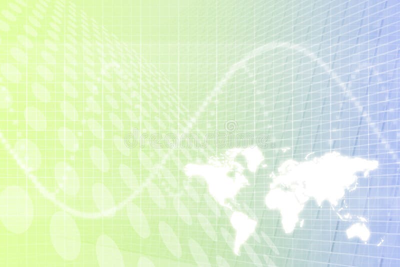 Global Business Abstract Background Stock Illustration - Illustration ...