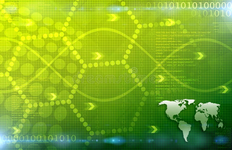 A Global Business Abstract Green Background Art Texture Stock Photo ...