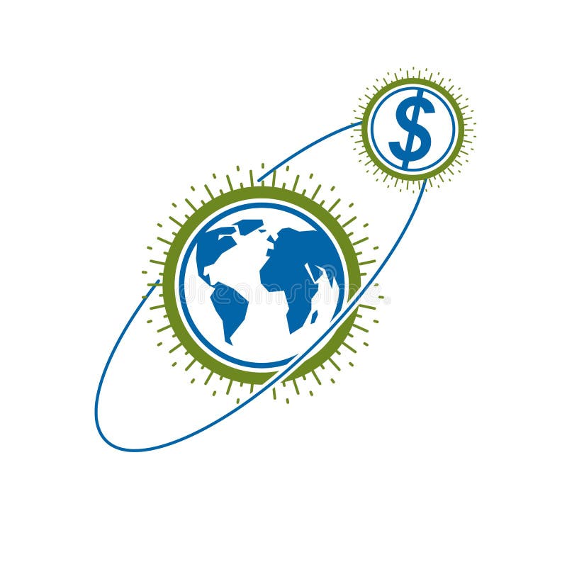 Global Business Creative Logo, Unique Vector Symbol Created with Stock ...