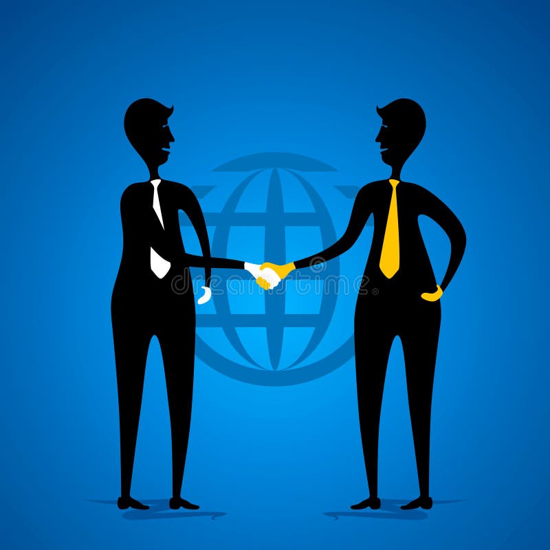 Global Business Deal Concept Stock Vector - Illustration of vector ...