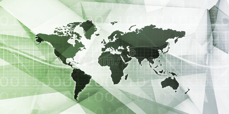 Global Business Development Stock Illustration - Illustration of ...