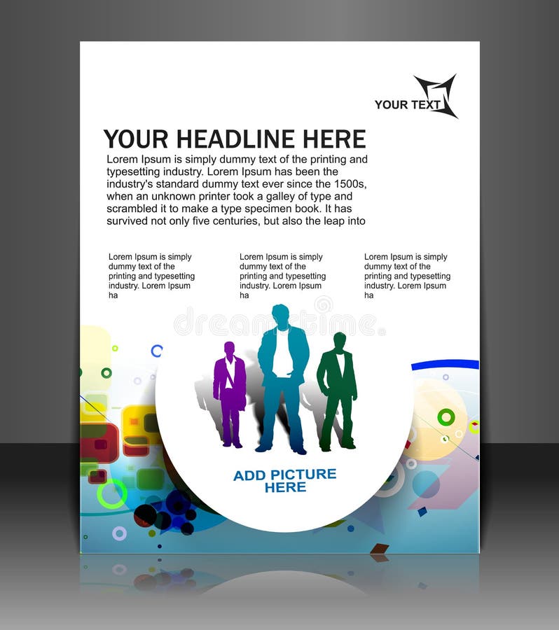 Global Business Flyer stock vector. Illustration of global - 39426313