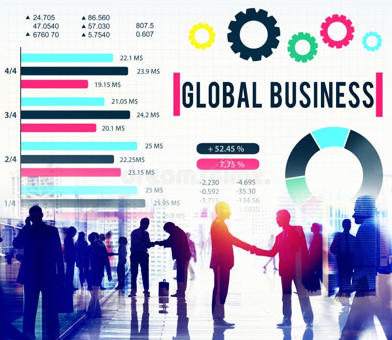 Global Business Growth Corporate Development Concept Stock Photo ...