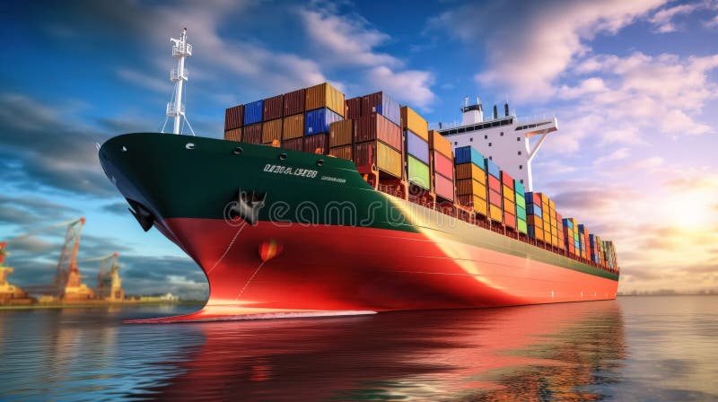 Global Business Import Export Commerce Trade Logistic and ...