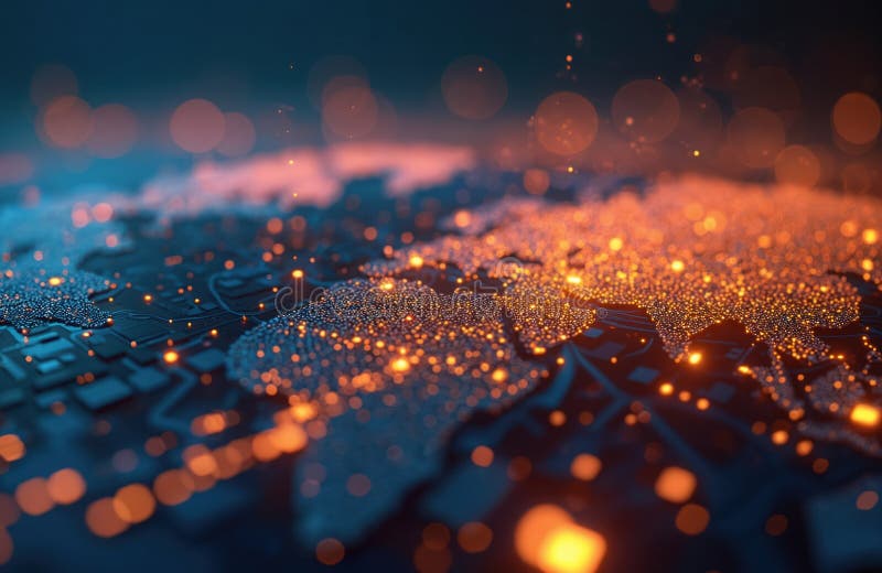 Tech Concept World Map Background Stock Illustrations – 34,458 Tech Concept World Map Background ...