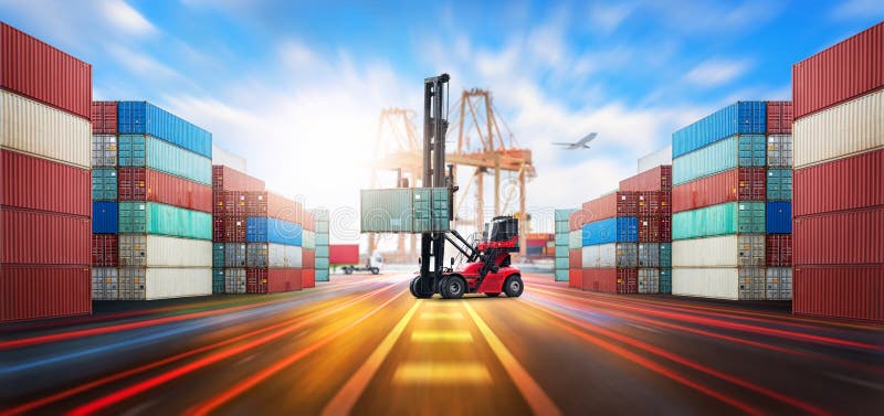 Global Business Logistics Import Export and Container Handler in the ...