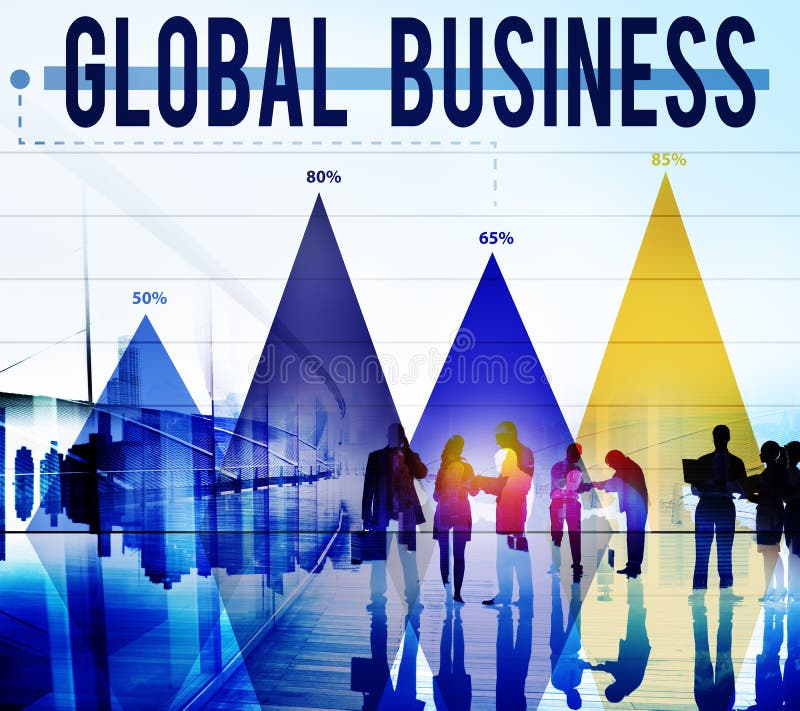 Global Business Strategy Planning Vision Concept Stock Photo - Image of ...