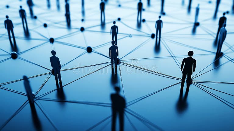 Global Business Structure of Networking Stock Image - Image of teamwork ...