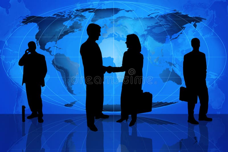 Global business team stock illustration. Illustration of exec - 635952