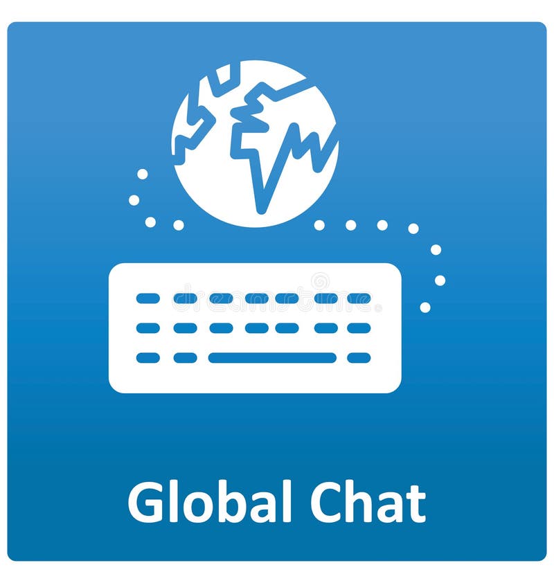 Global Chart Isolated Vector Icon that Can Easily Modified or Edit ...