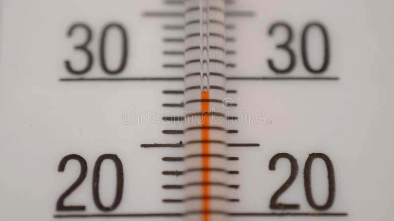 Global Climate Warming, Concept, Rising Average Temperature, Close-up ...