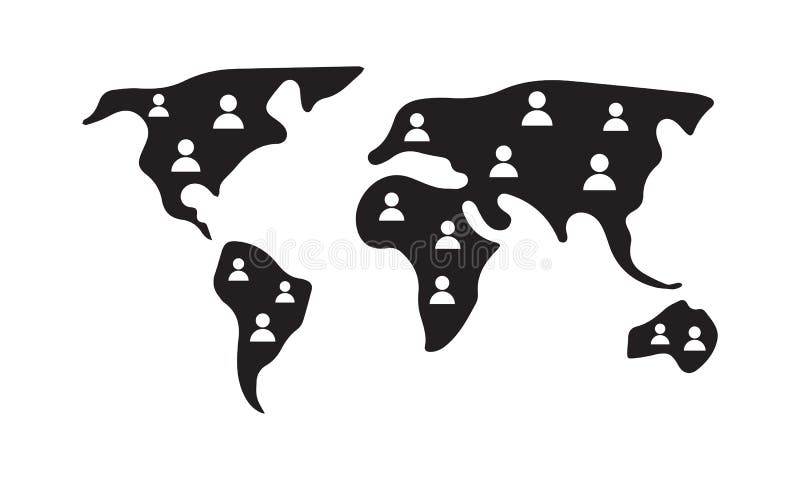 Global Collaboration Poster Vector Template. International Cooperation ...