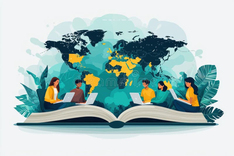 Global Collaborative Learning with Technology and Books in a Modern ...