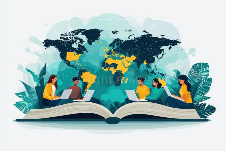 Global Collaborative Learning with Technology and Books in a Modern ...