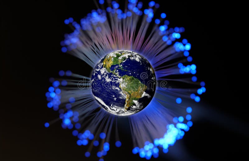 Global Communication stock photo. Image of science, cable - 896716