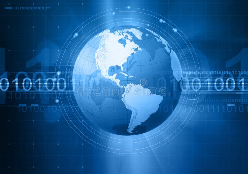 Global communication stock illustration. Illustration of communications ...