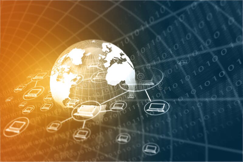 Global communication stock illustration. Illustration of network - 56186031