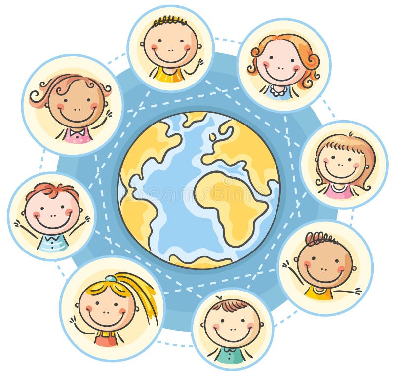 Global communication stock vector. Illustration of connection - 44758819