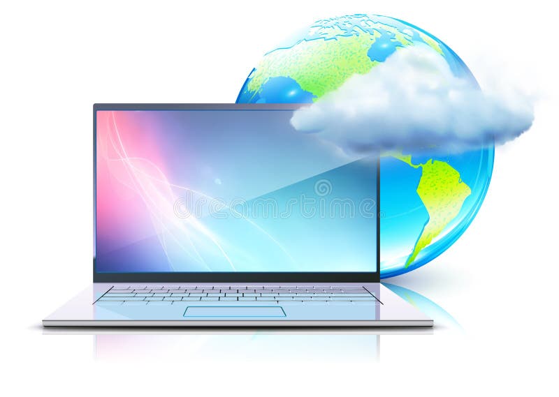 Global Information Computer Technology Stock Illustration ...