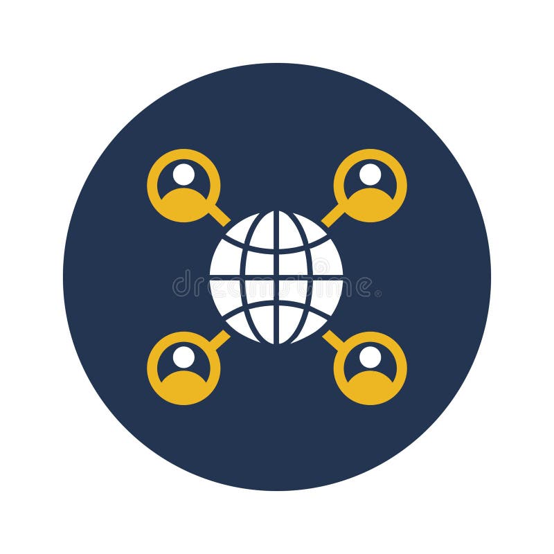 Global users stock illustration. Illustration of concept - 18340115