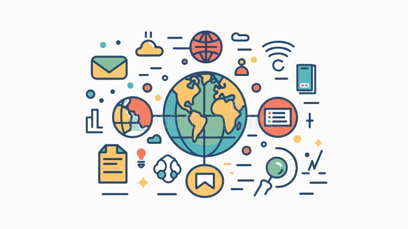 Enhancing Global Communication with Icon Illustration for Digital ...