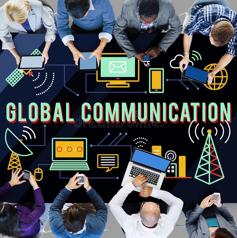 Global Communication Information Transfer Technology Concept Stock ...