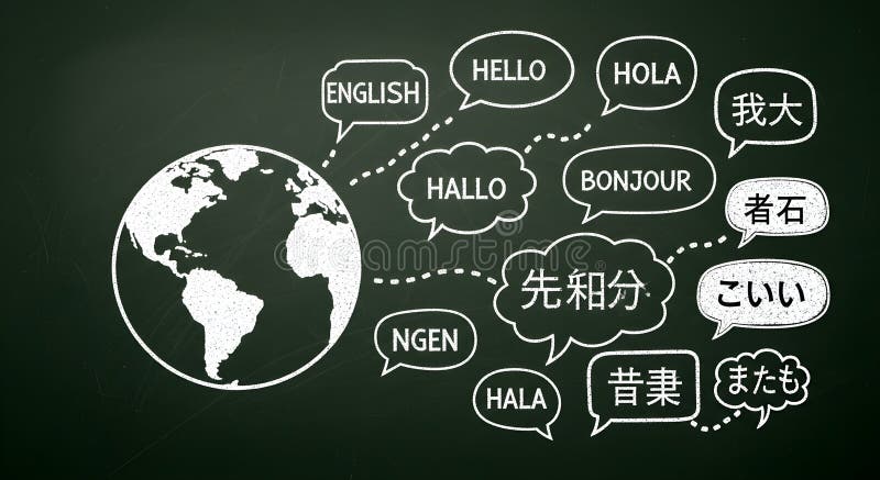 Global Communication and Language Diversity Illustrated with a World ...