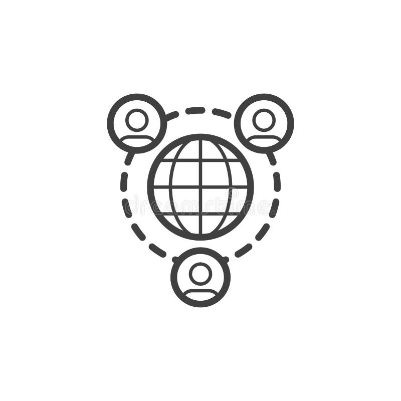 Global Connection Logo Stock Illustrations – 55,342 Global Connection ...