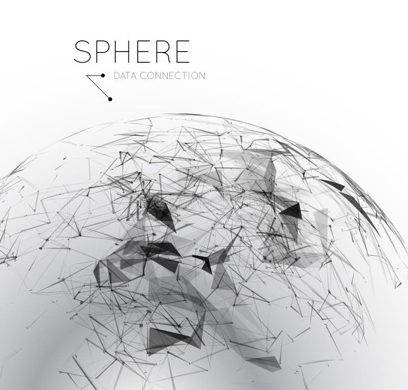 Communication Sphere stock illustration. Illustration of sphere - 3185958