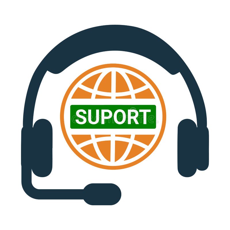 Global, Communication, Support, Center Icon. Editable Vector Graphics ...