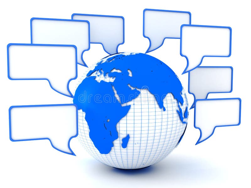 Global communications stock illustration. Illustration of poster - 17430282