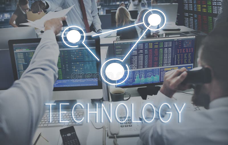 Global Communications Connection Globalization Technology Concept Stock ...