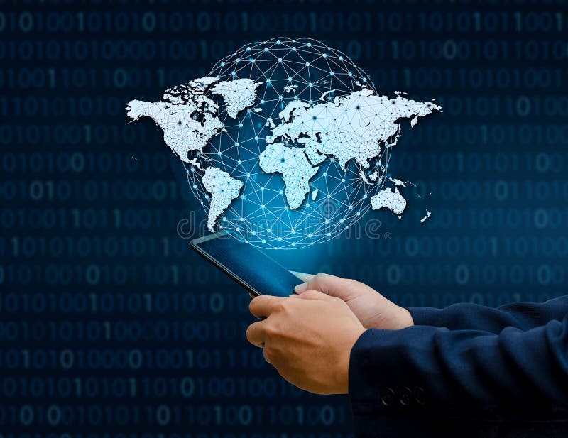 Smart Phones and Globe Connections Uncommon Communication World ...